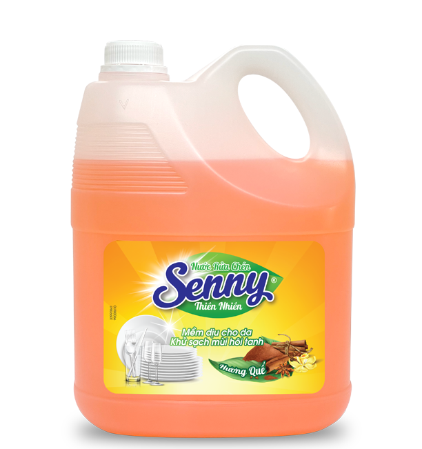 NƯỚC RỬA CHÉN SENNY HƯƠNG QUẾ 3.4KG